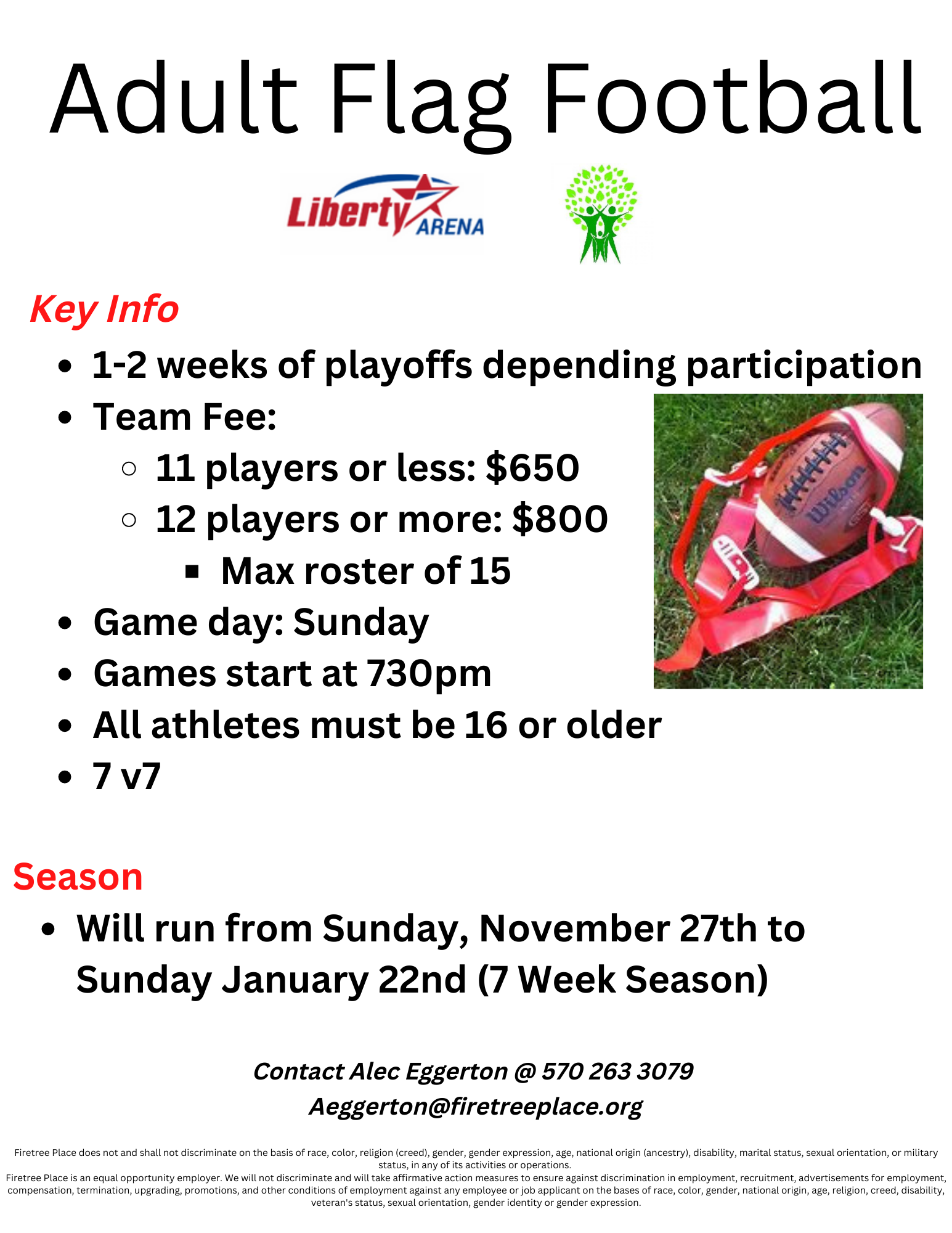 Adult Recreation Programs - Firetree Place