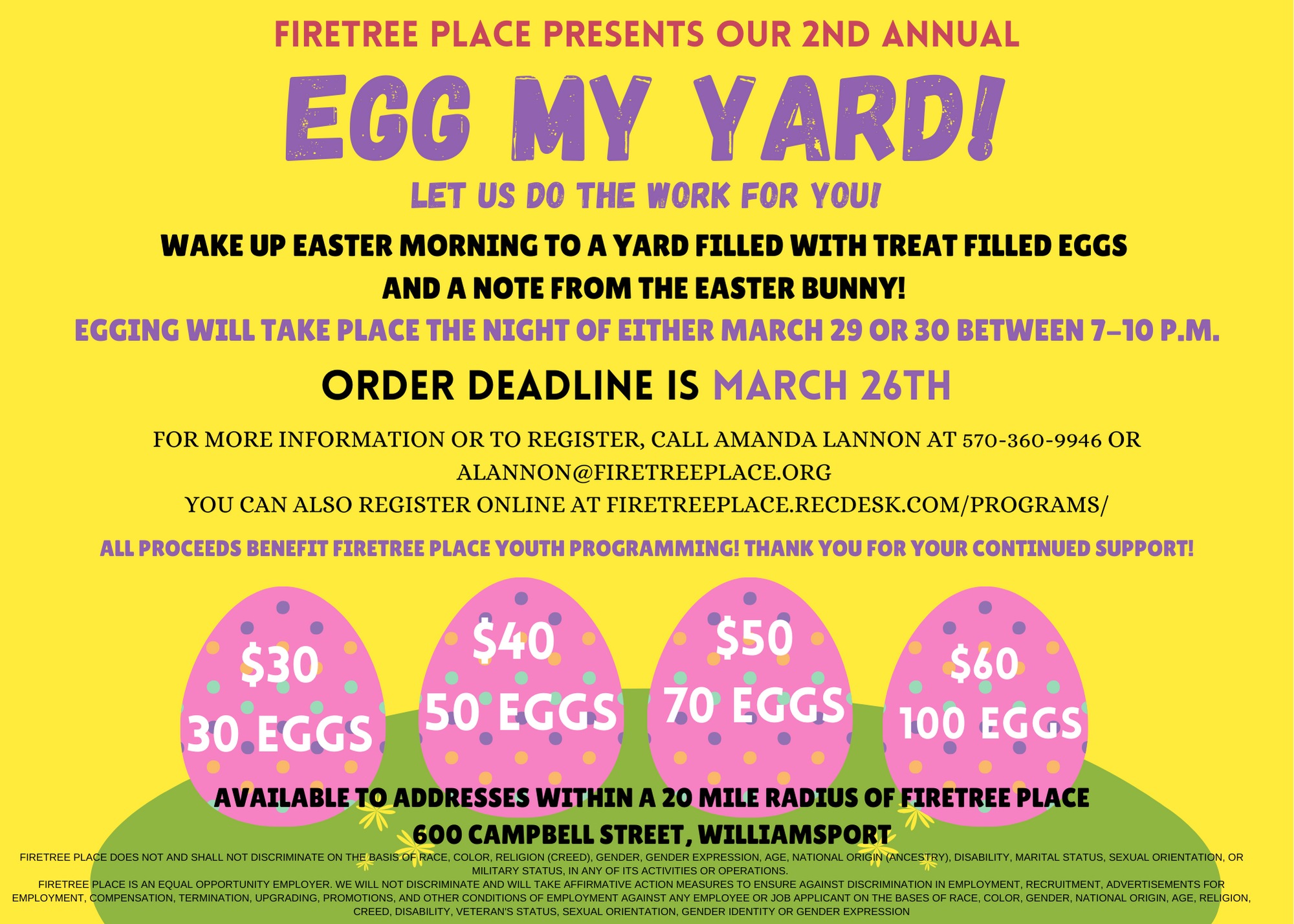 Events - Firetree Place